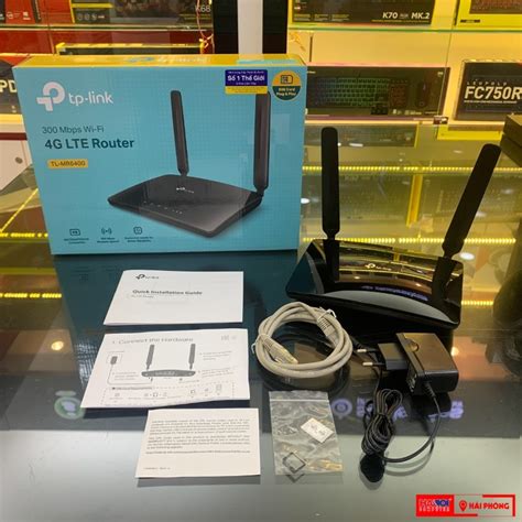 Bộ Phát Wifi 4g Tp Link Mr6400 Mr100 Tốc độ 300mbps Hỗ Trợ 32 User