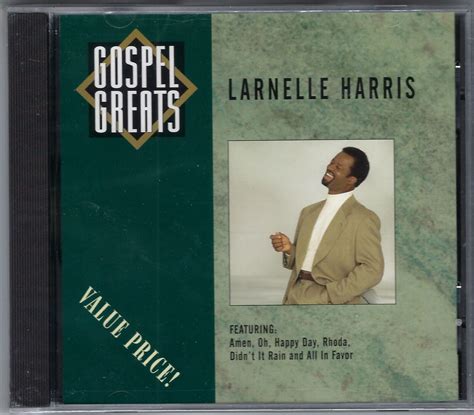 Larnelle Harris Gospel Greats CD IMPORT Pre Owned Books Music DVD