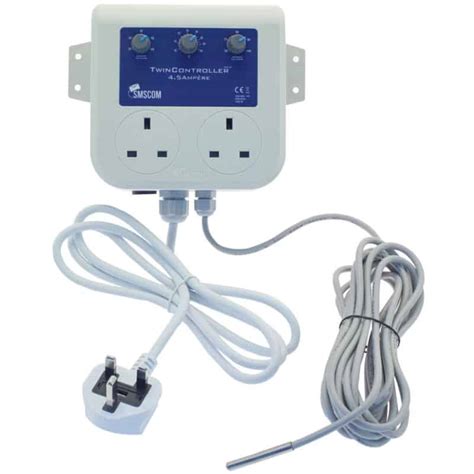Smscom Twin Fan Controllers Hydro Grow Eastbourne