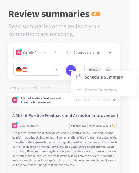 Ai Powered App Review Summary By App Radar