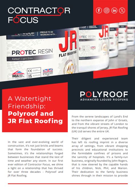 Contractor Focus Edition 1 Jr Flat Roofing Polyroof