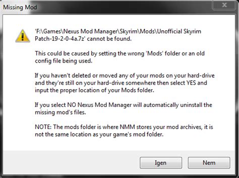 How To Delete Mods On Nexus Mod Manager Billasharing