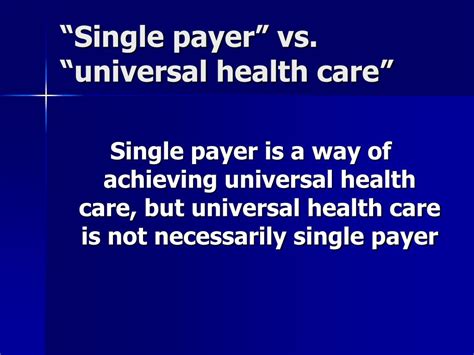 Ppt Single Payer 101 Powerpoint Presentation Free Download Id 818126
