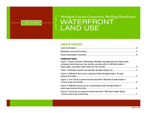 Pdf Land Use Analysis
