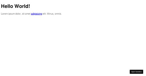 Css Demo Basic Selectors Codesandbox
