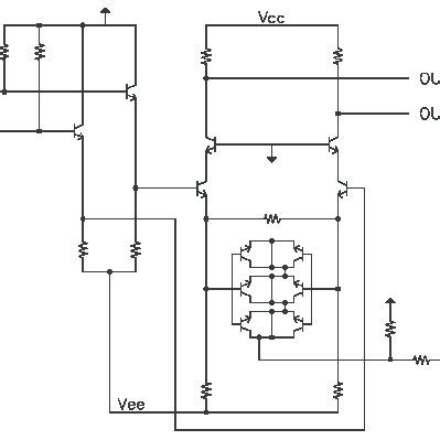 Schematic Of The Differential Cascode Amplifier Cell Download Scientific Diagram