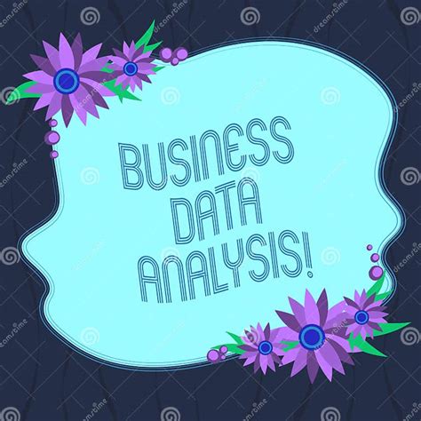 Word Writing Text Business Data Analysis Business Concept For Process Of Evaluating Data Using