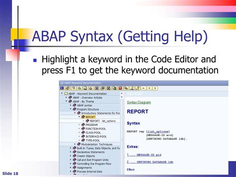Ppt Introduction Abap Programs Powerpoint Presentation Free Download
