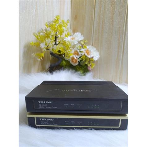 Jual TP Link TD T ADSL Modem Router Shopee Indonesia