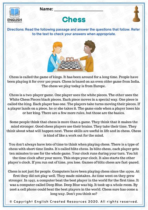 Reading Comprehension Examples