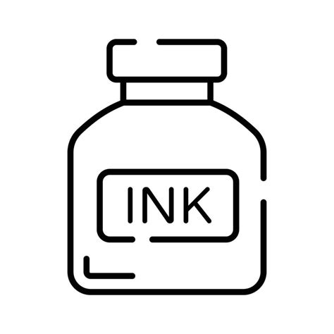 Check This Carefully Crafted Vector Of Inkpot In Modern Style 35628553