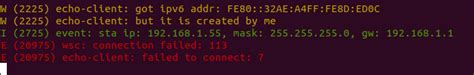 WSC Connection Failed With Issue Typester Esp Websocket Client GitHub