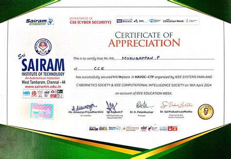 Murugappan P On Linkedin Ctf Cybersecurity Teamwork