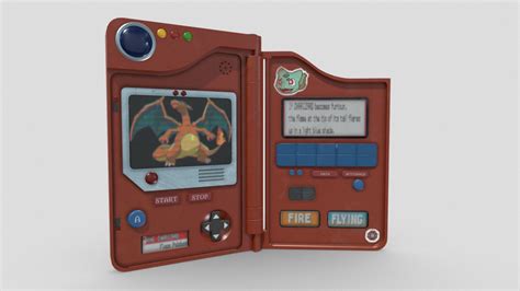 Classic Pokedex Download Free 3d Model By Alexseyzaporozhets 90807e1