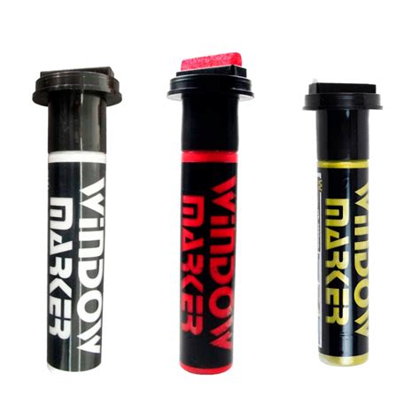 Kit De 3 Canetas Para Escrever Em Vidro Window Marker Shopee Brasil