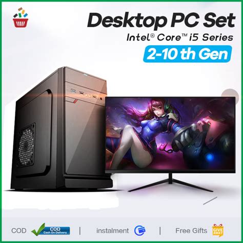 Brand Newdesktop Computer Full Set Intel Core I5 6400 Quad Core 16g