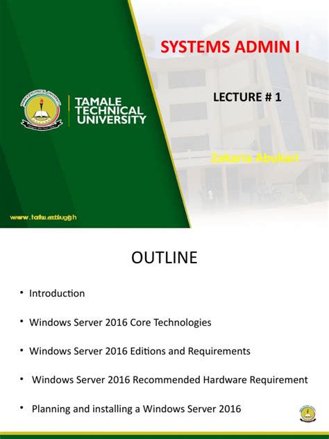 Ict 373 Chapter 1 Intro Pdf Operating System Server Computing
