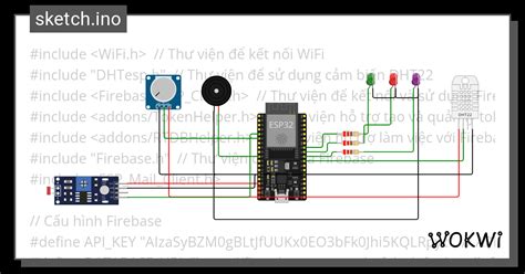 Fire Alert System Wokwi Esp32 Stm32 Arduino Simulator