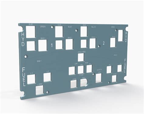Lighted Panels Information And Warning Panels Aerospace And Defense