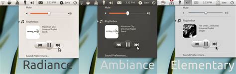 Ubuntu 10 10 Sound Applet Buttons Now Respect Your Theme Omg Ubuntu