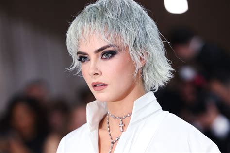 Cara Delevingne Literally Looked Like Karl Lagerfeld At The 2023 Met