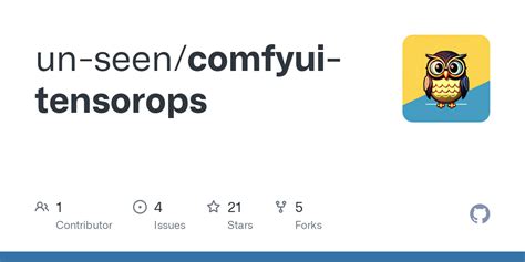 Issues · Un Seencomfyui Tensorops · Github