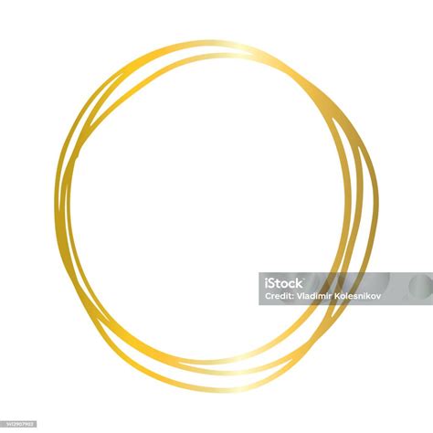 골드 프레임 아름 다운 심플한 황금 디자인 빈티지 스타일의 장식 테두리 흰색 배경에 고립 데코 우아한 예술 개체입니다 장식 사진 배너를위한 빈 복사 공간 벡터 그림입니다 1