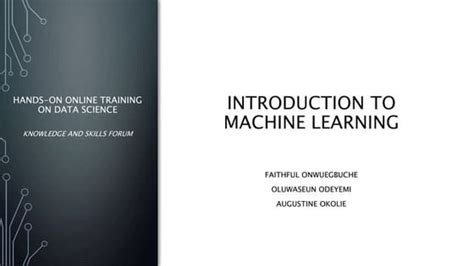 Supervised Learning And Unsupervised Learning Pptx Computing Technology And Computing