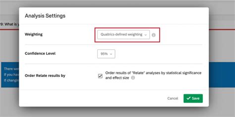 Creating And Applying Weights