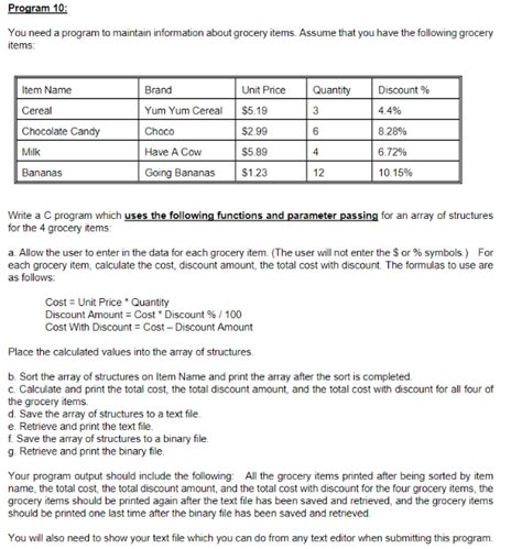 Solved C Program Read The Question