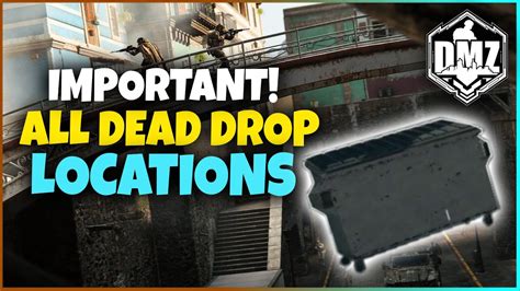 Warzone 20 All Dead Drop Locations You Need These Youtube