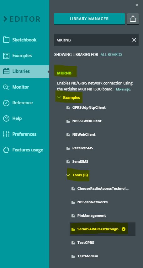 How To Check The Firmware Version The Sara Radio Module U Blox On The Mkr Nb 1500 Arduino