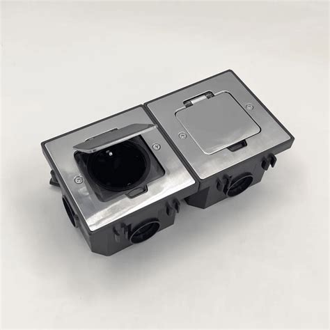 Розетка в пол стену встраиваемая напольная металлическая скрытая купить по низкой цене в