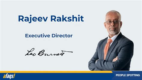 Leo Burnett India Appoints Rajeev Rakshit As Executive Director Bangalore
