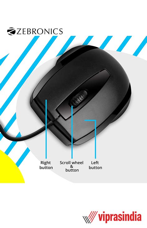 Mouse Zebronics Usb Optical Zeb Alex ₹149 00