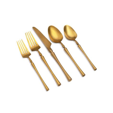 Matte Flatware Gold All Set Party