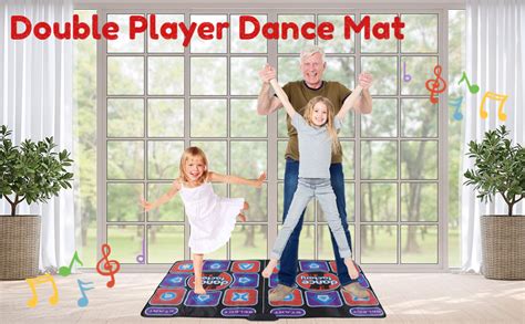 Double Player Dance Mat Pc Usb Dancing Mat Compatible For Pc Av Video Game Musical