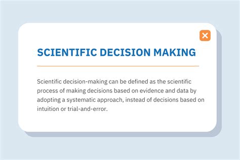Scientific Decision Making How To Learn From The Best