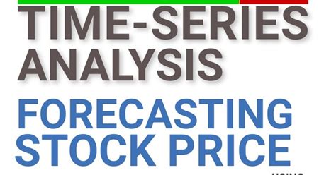 Software Developer And Writer Time Series Analysis Forecasting Stock