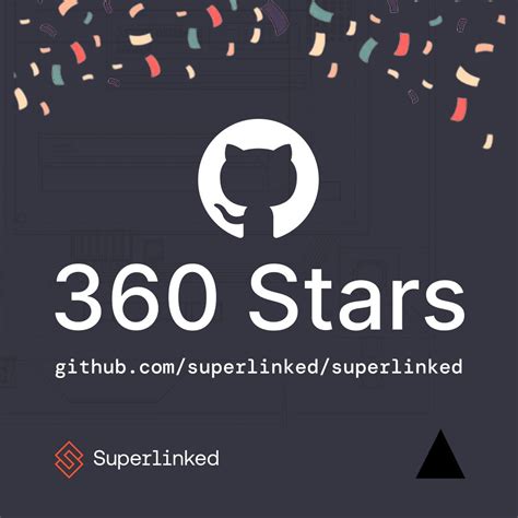 Github Repo Hits 360 Stars Superlinked Posted On The Topic Linkedin