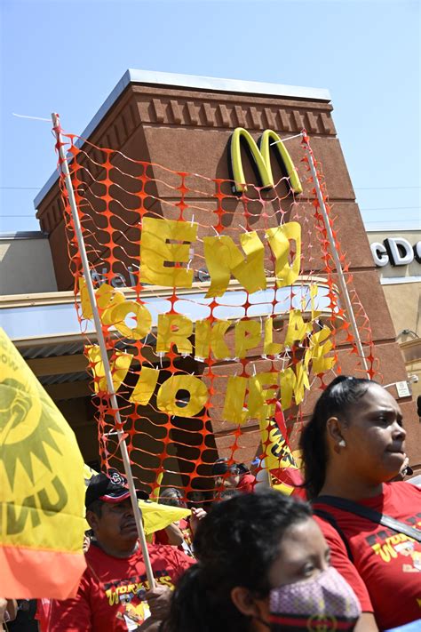 There Was A Wave Of Fast Food Strikes Across San Jose Yesterday The