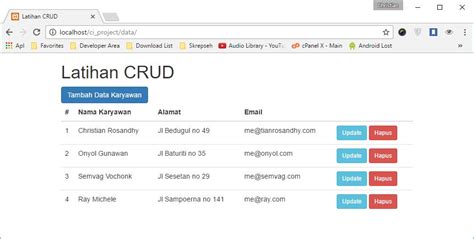Membuat Program Aplikasi Crud Database Mahasiswa Dengan Pemrograman