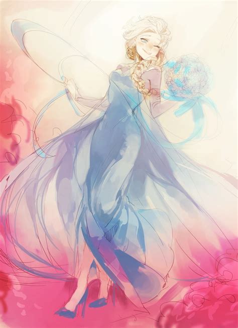 Elsa Frozen Drawn By Panbukin Danbooru