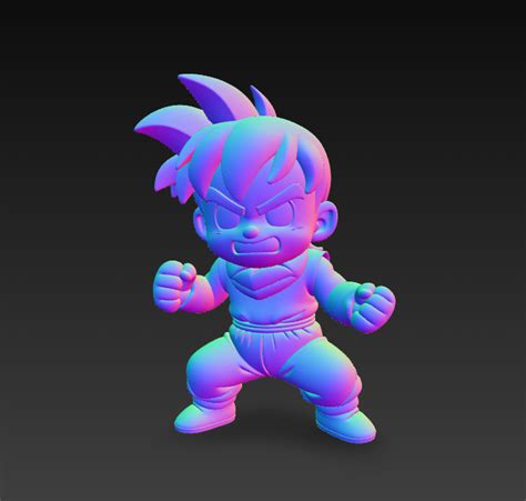 🐉 Ребенок Гохан костюм костюм Пикколо Dragon Ball Z Collection・Бесплатный Stl для 3d печать・cults
