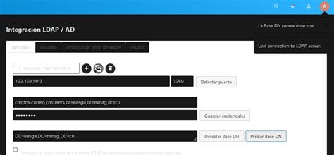 Error De Conexion Con Ldap ℹ️ Support Nextcloud Community