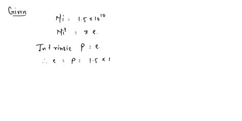 For A Silicon Crystal Doped With Boron What Must Nâ‚ Be If At T 300k The Electron Concentration
