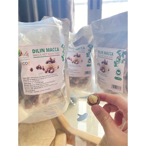 500g HẠt Macca Dilin Dinh DƯỠng TỪ TÂy NguyÊn Shopee Việt Nam
