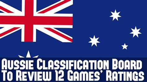 Australian Classification Review Board To Review 12 Games Age Ratings