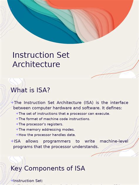 4 Instruction Set Architecture Pdf Central Processing Unit Computer Architecture
