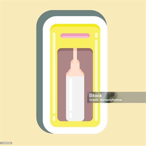 스티커 소다 기계 주방 가전 기호에 적합합니다 편집 가능한 간단한 디자인 디자인 템플릿 벡터 간단한 그림 3차원 형태에 대한 스톡 벡터 아트 및 기타 이미지 Istock